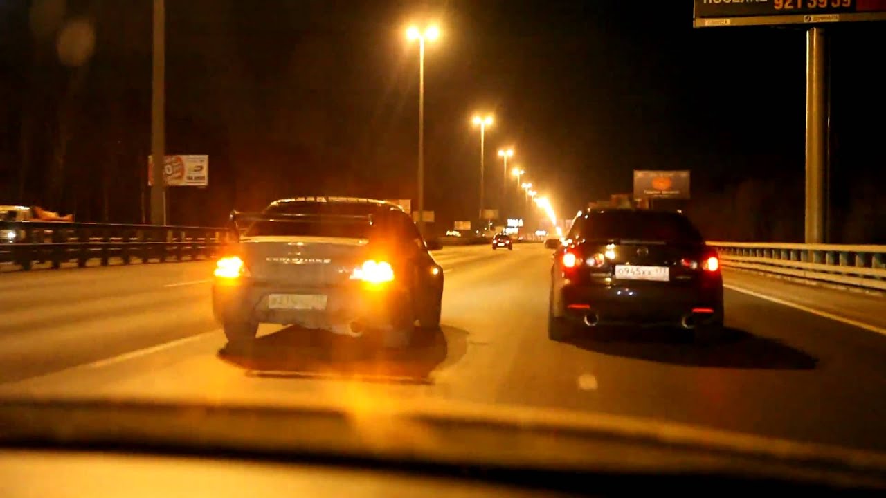 (HD) Mazdaspeed6 / Mazda6 MPS vs Evo VII - YouTube