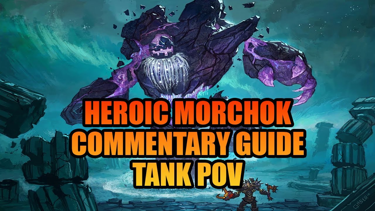 Heroic Morchok Tank POV Commentary Guide | Cata Classic - YouTube
