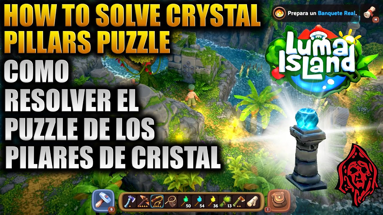 Luma Island How To Solve Crystal Pillars Puzzle/Solución Al Puzzle De ...