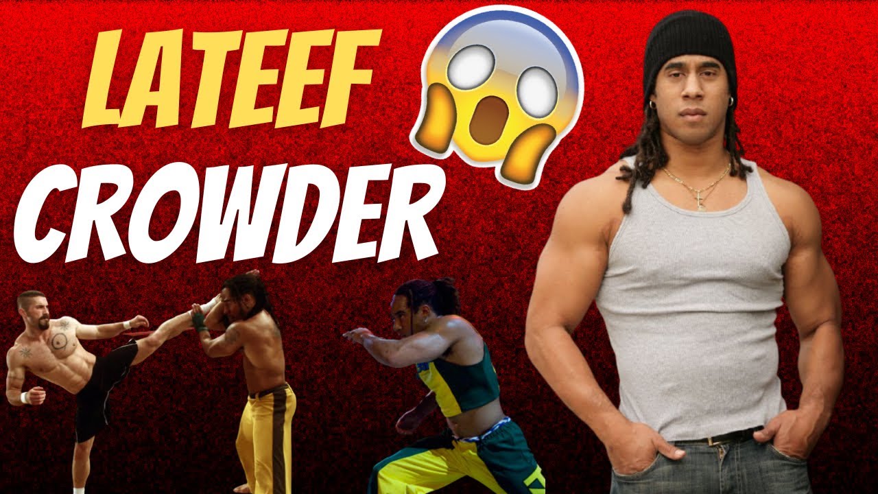 LATEEF CROWDER - O GRANDE CAPOEIRISTA DE HOLLYWOOD! - YouTube