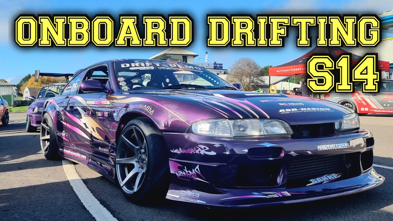 Insane Nissan Silvia S14 Zenki JDM Drift Car SENDS IT on track! - YouTube