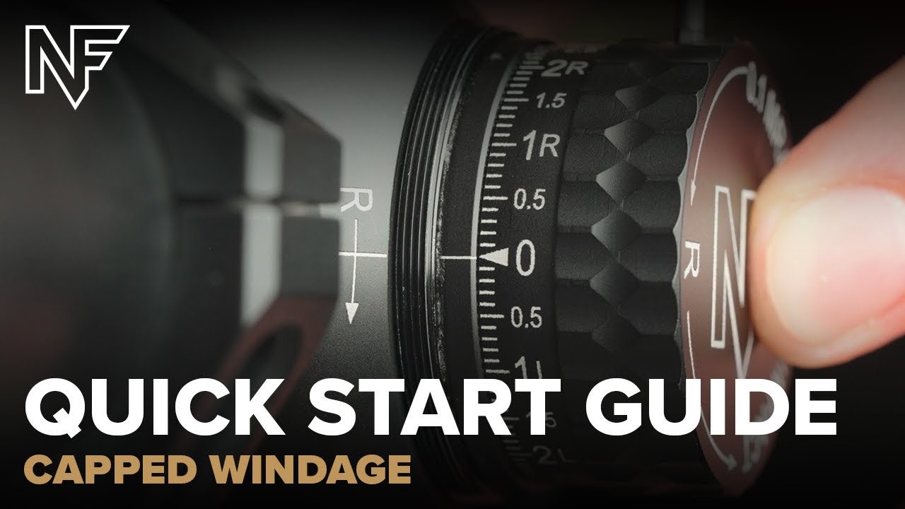 Quick Start Guide - Capped Windage Adjustments - YouTube