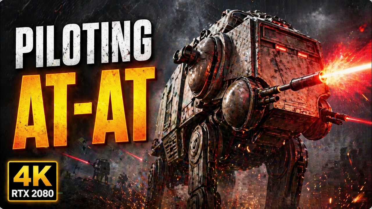Star Wars Jedi: Fallen Order - Driving Imperial AT-AT Walker - Max ...