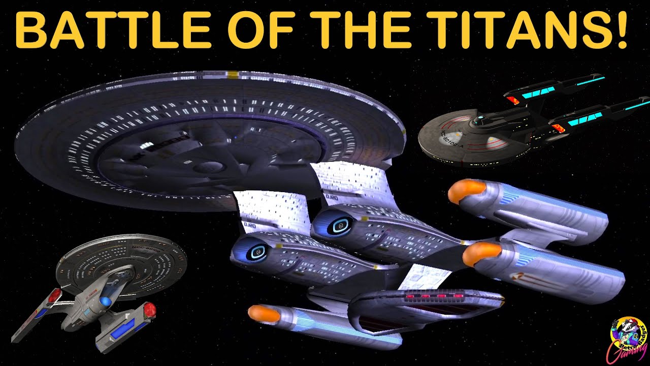 BERLIN CLASS VS USS Titan & Titan A (Enterprise G) - Both Ways - Star ...