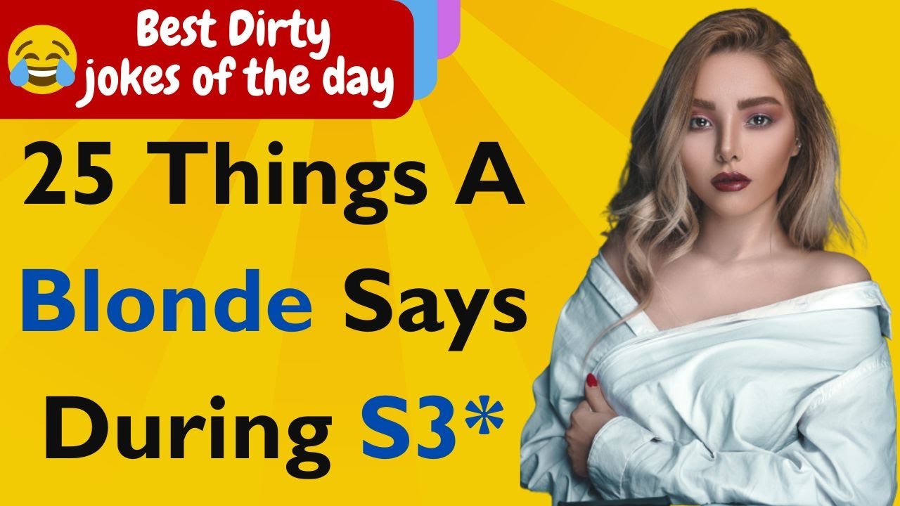 The FUNNIEST Dumb Blonde Joke You've Never Heard🤣 | Funny Jokes - YouTube