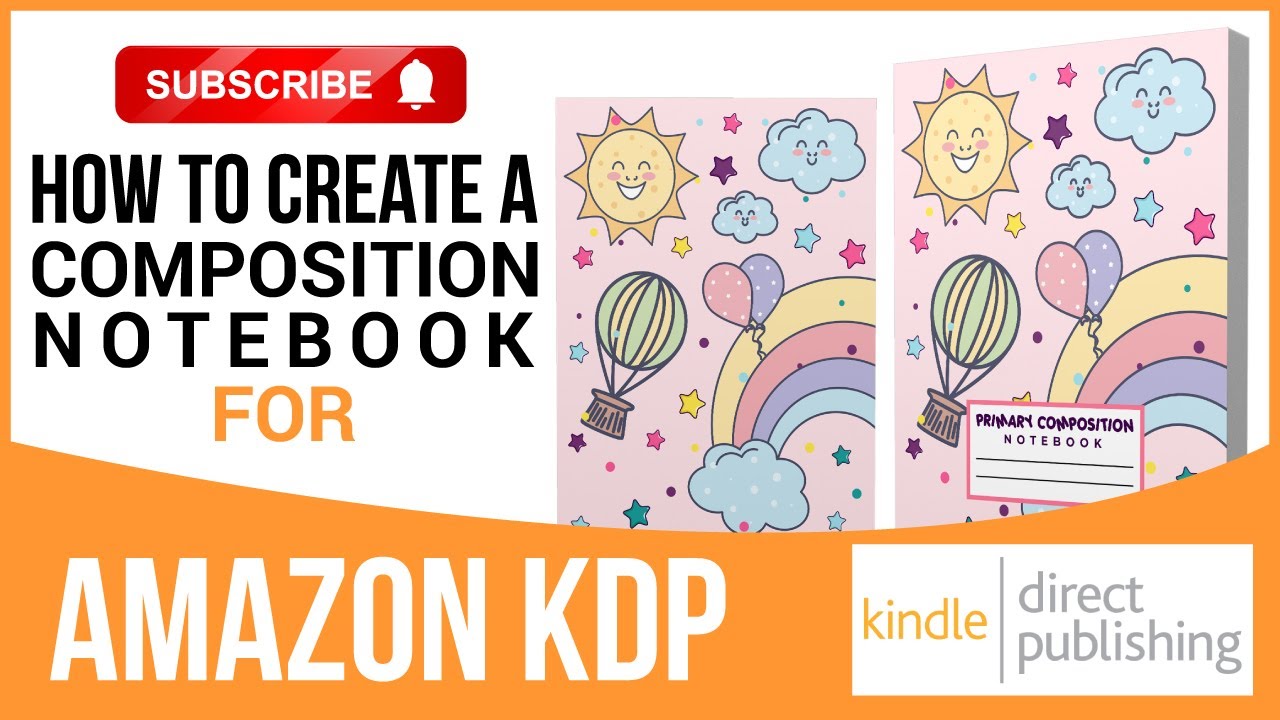 How to Create a Composition Notebook for Amazon Kdp ( Primary ...