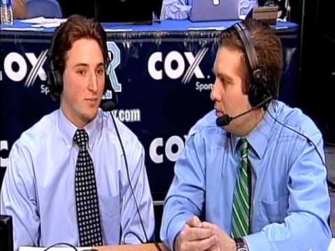 Rhody Baseball - Jeff Roy Interview at URI/Brown MBB Game - YouTube