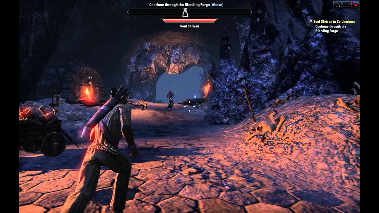 New MMO: Elder Scrolls Online - Nightblade gameplay - YouTube