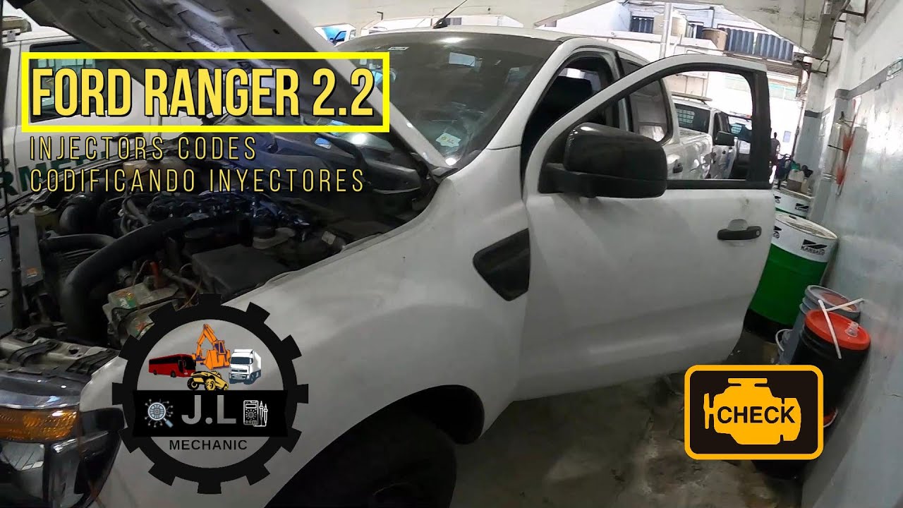 Ford Ranger Como Codificar Inyectores 3.2 y 2.2 / how to code injectors ...