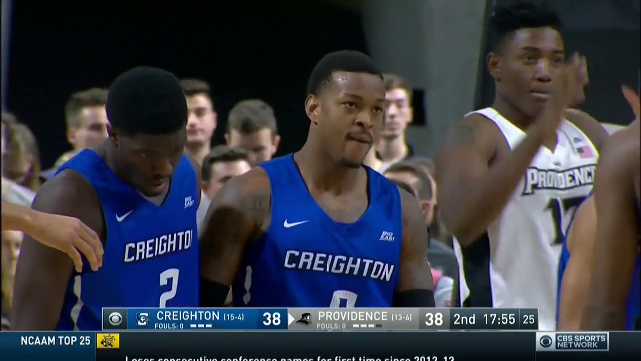 Creighton MBB at Providence Highlights - YouTube