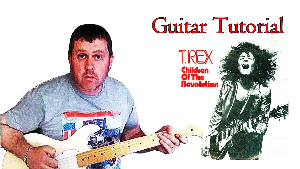 How To Play T-Rex - Children of the Revolution - (guitar lesson) - YouTube