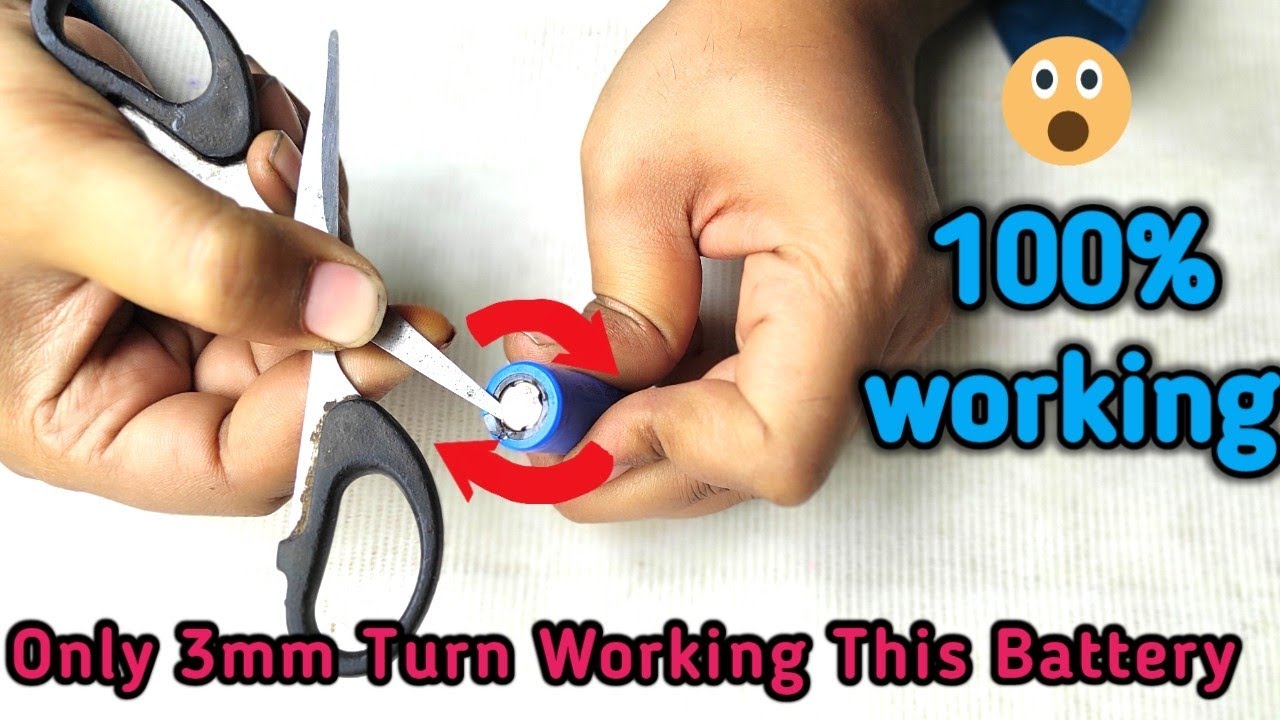 How to Repair 18650 Lithium Battery || - YouTube