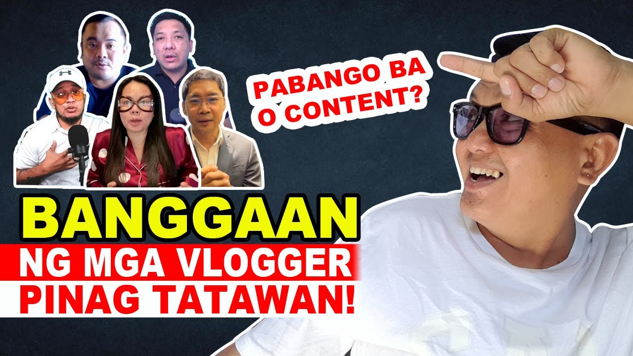 BANGGAAN NG MGA VLOGGERS PINAG TATAWANAN NG PINKLAWAN! | DAPAT NANG ...