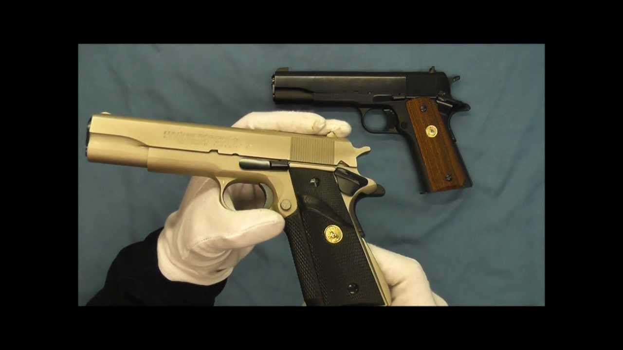 Colt Combat Government Model Series 70, 1911 1911A1 - YouTube