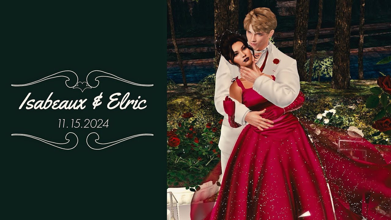Collaring Ceremony For Isabeaux & Elric in Second Life - YouTube