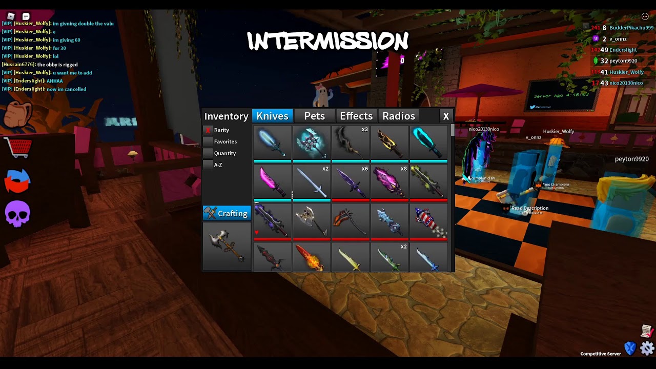 Roblox Assassin! Halloween Comp Live Stream! (Birth of the Chompion axe ...