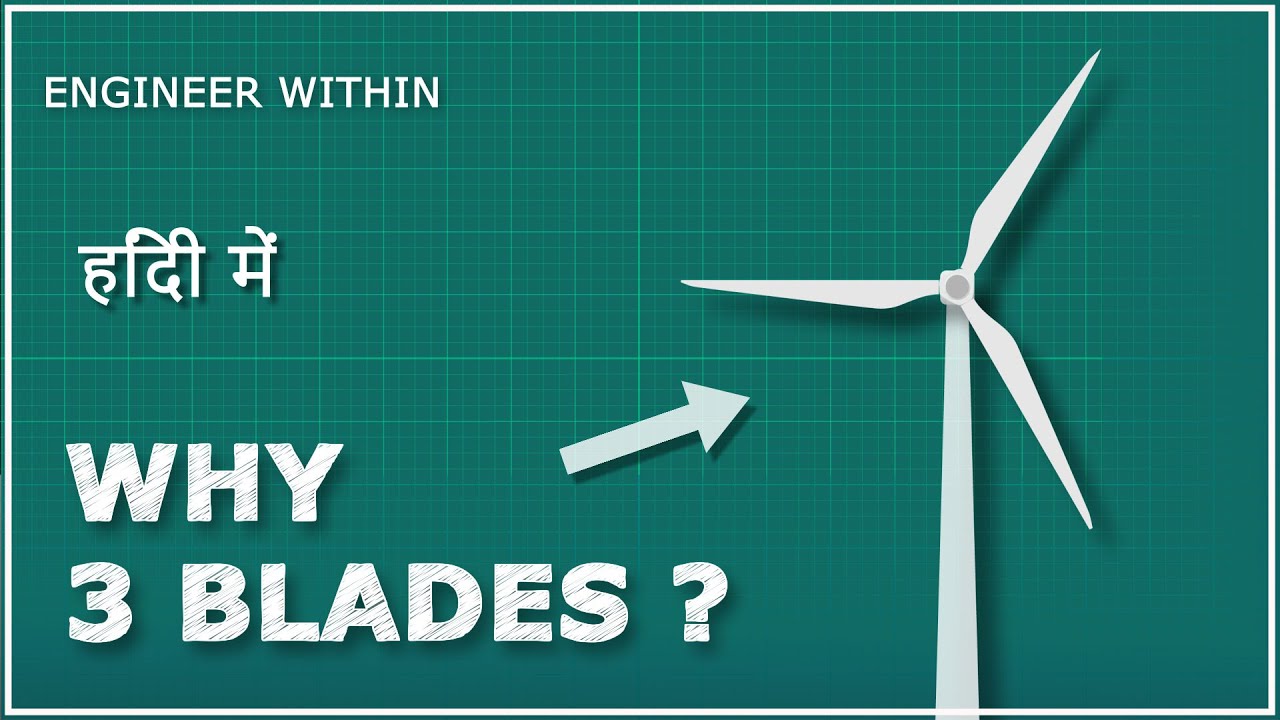 Why do wind turbine have 3 blades? | wind turbine - YouTube