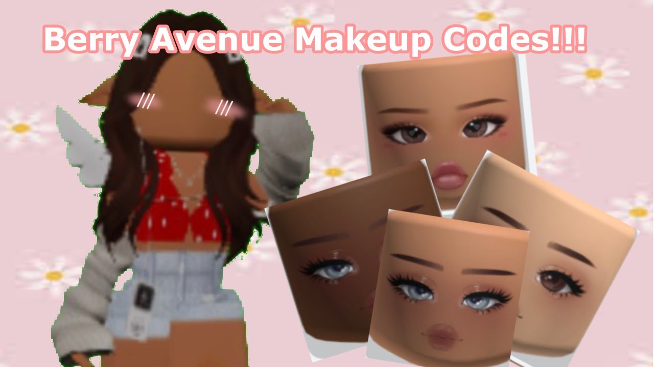 Berry Avenue Makeup Mask Codes 2023!!// ⚠️I DONT OWN ANY OF THEM - YouTube