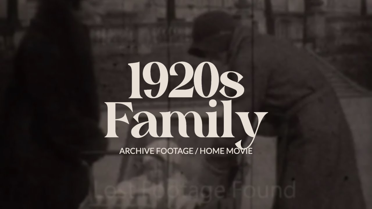 Archive footage of Stroll through the park in the 1920s (Pathé), home ...