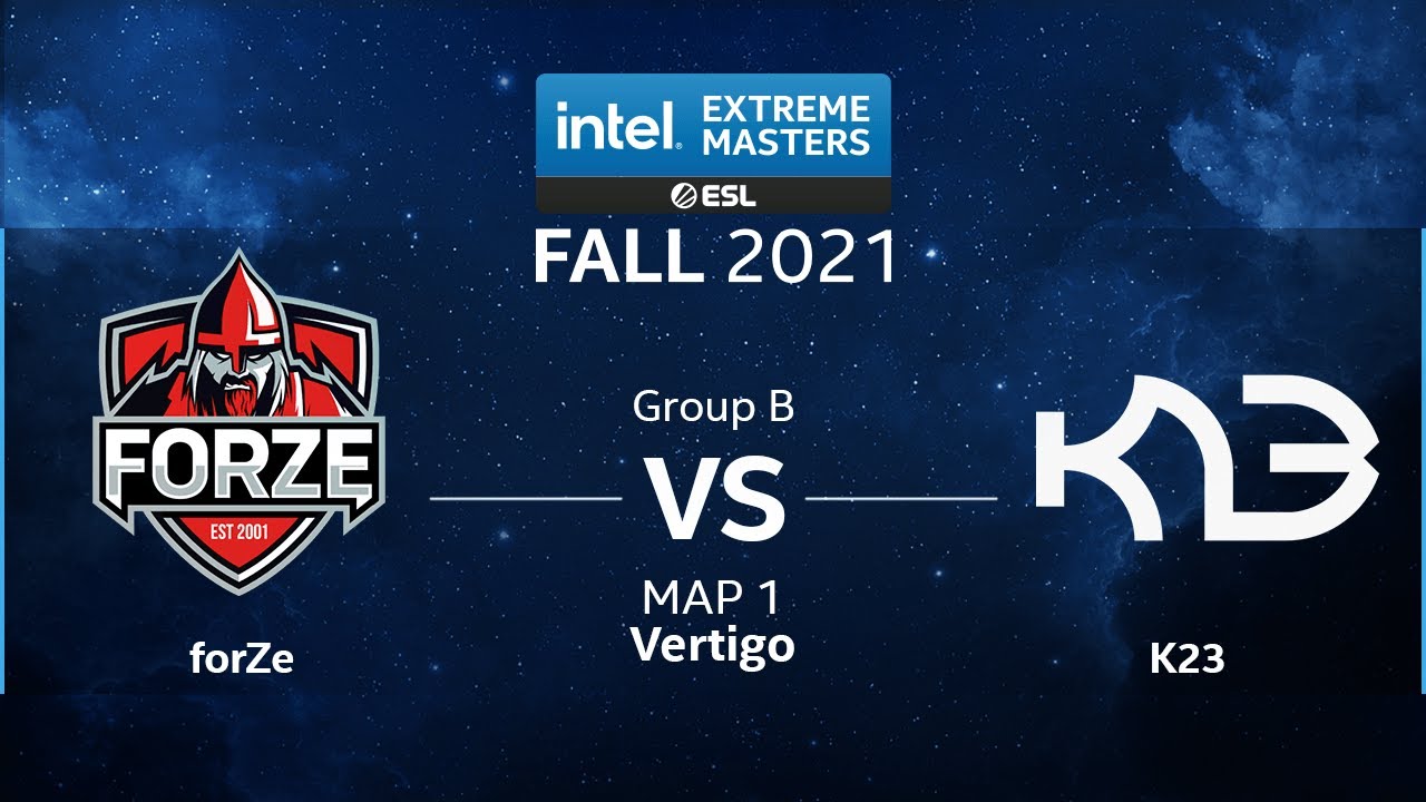 CS:GO - forZe vs. K23 [Vertigo] Map 1 - IEM Fall 2021 - Group B - CIS ...