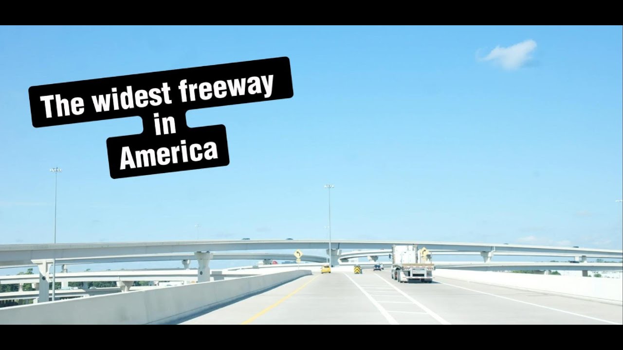 The Widest Freeway in America - YouTube