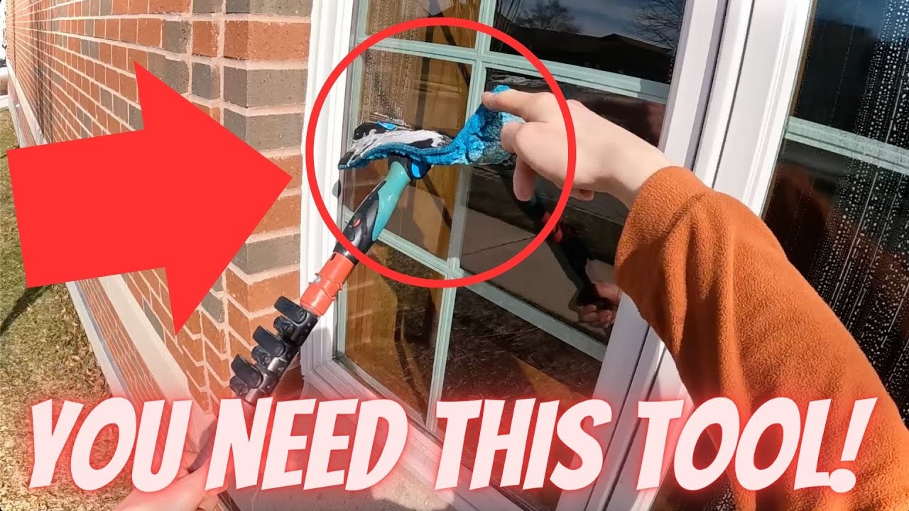 Window Cleaning - Spring Window Cleaning - Satisfying Window Washing ...
