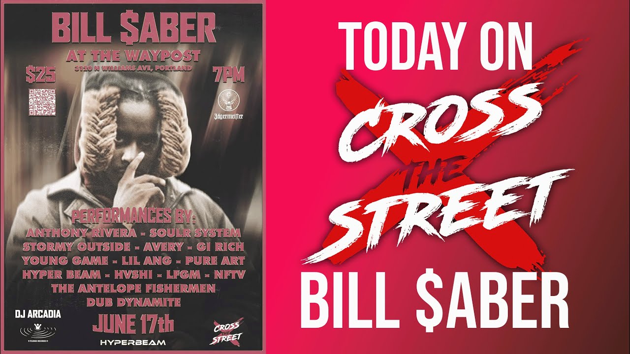 CROSS the STREET w BILL $ABER @billsaber - YouTube