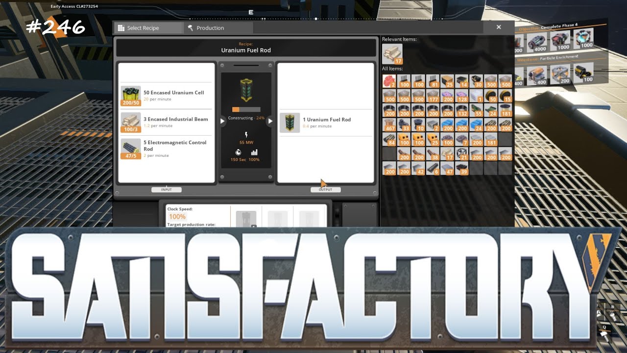 Satisfactory #246 - YouTube