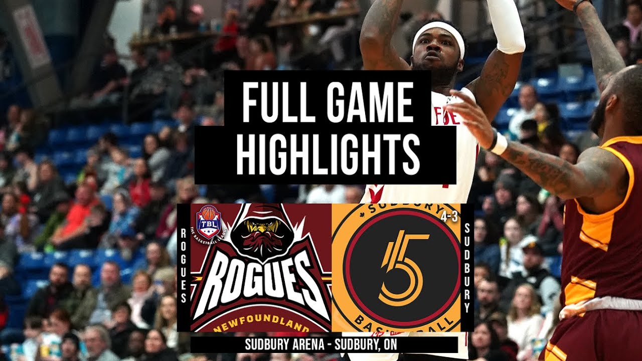 HIGHLIGHTS: Newfoundland Rogues VS Sudbury Five | February 12, 2023 ...