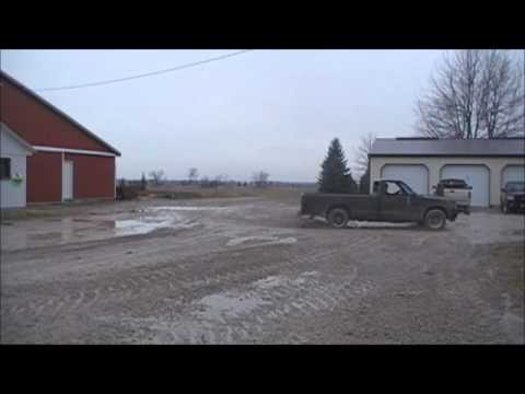 DRIFTING WITH A S10 CHEVY PICK UP - YouTube