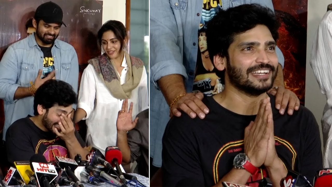 Actor Ravi Krishna Gets Emotional @ Virupaksha Success Celebrations ...