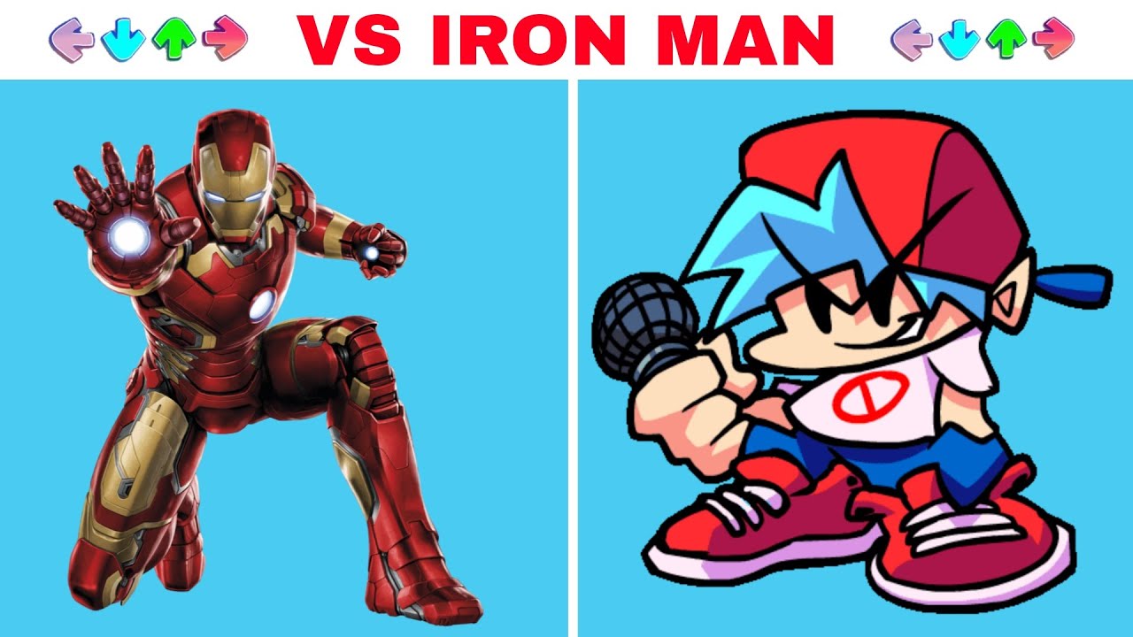 FNF Friday Night Funkin' - VS IRON MAN ( Mod/Hard ) Have the Word Sick ...