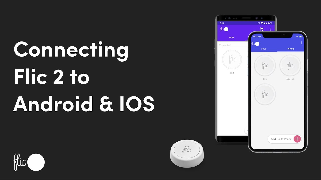 How to connect Flic 2 to Android & IOS - YouTube