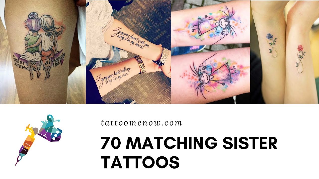 70 Meaningful Sister Tattoo Designs and Ideas - YouTube