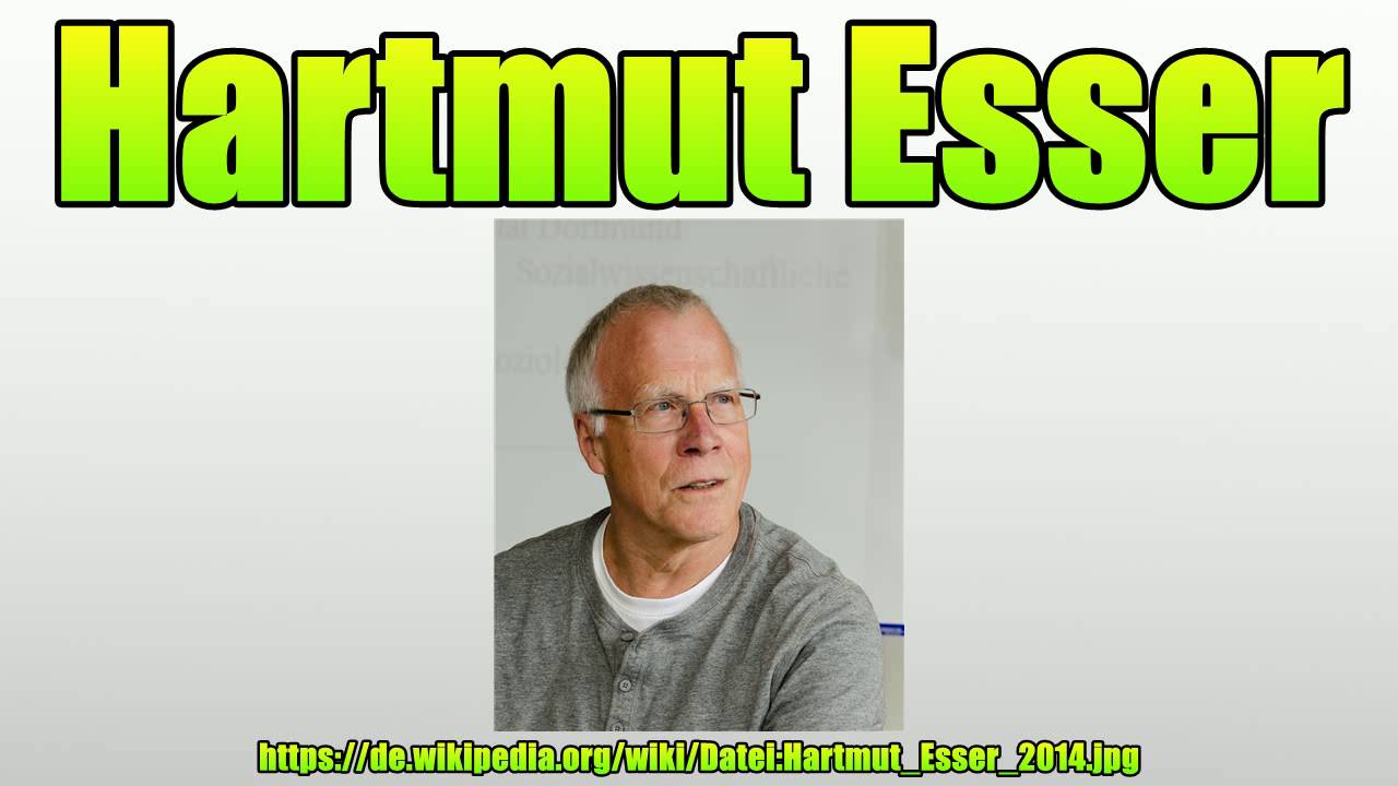 Hartmut Esser - YouTube