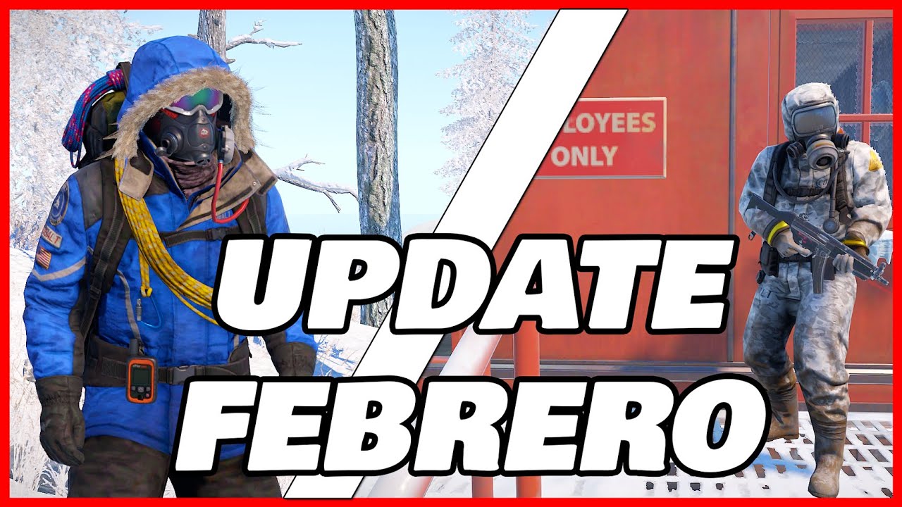 UPDATE FEBRERO 2022 RUST | NUEVA SKIN DE TRAJE RAD Y MOTOS DE NIEVE🥶 ...