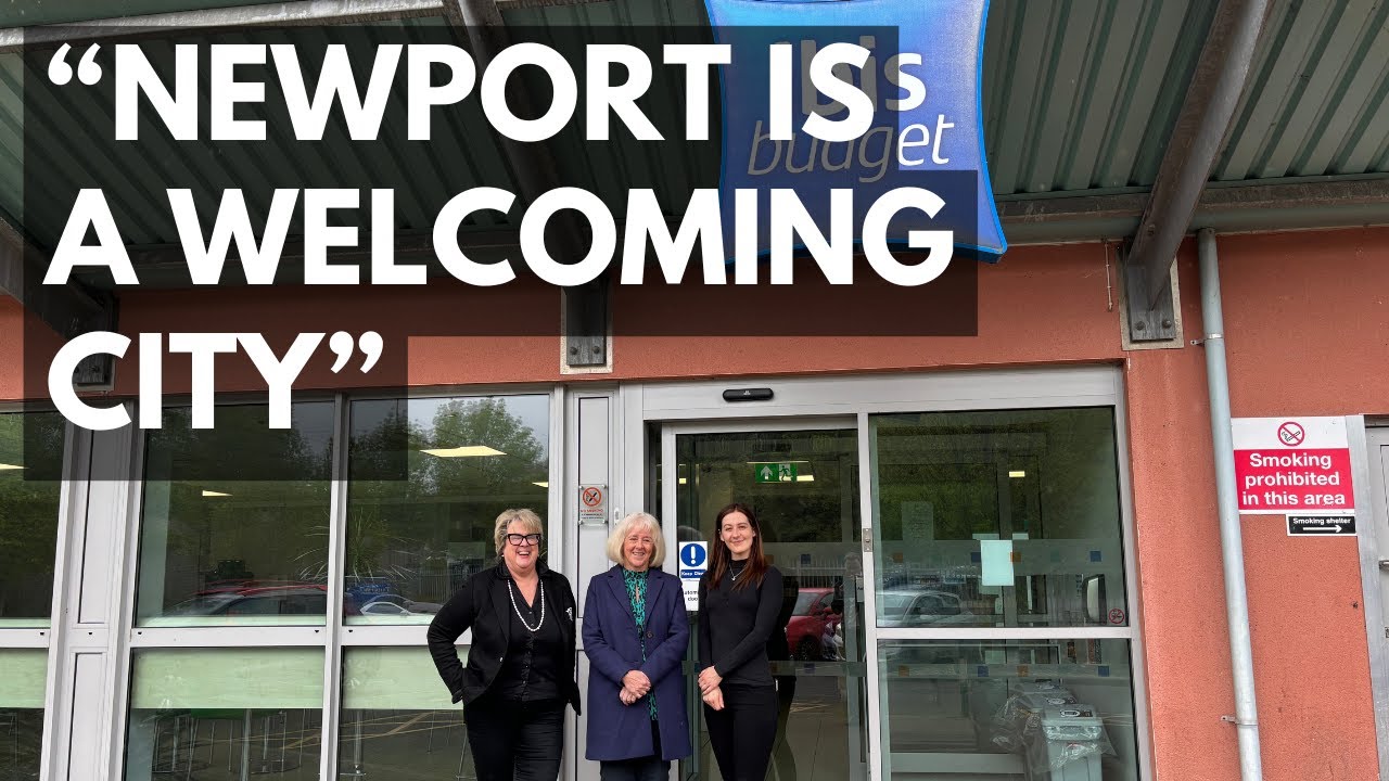 Ruth Jones MP visits Ibis Budget Newport - YouTube