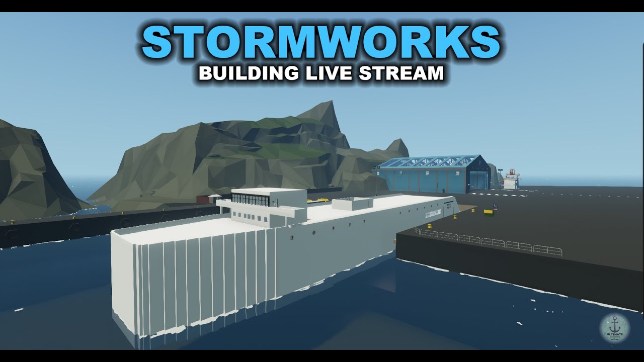 Building My New Rescue Ship In StormWorks - YouTube