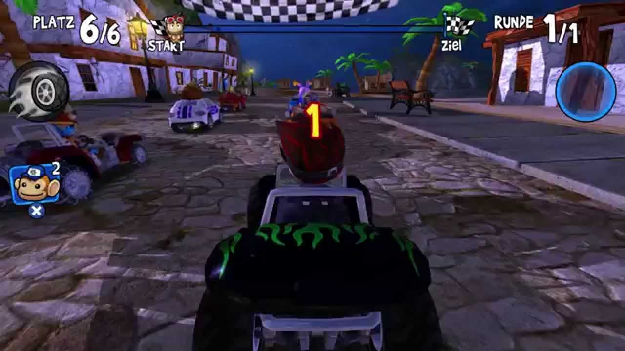 Beach Buggy Racing WINDOWS 10 Game DVR - YouTube