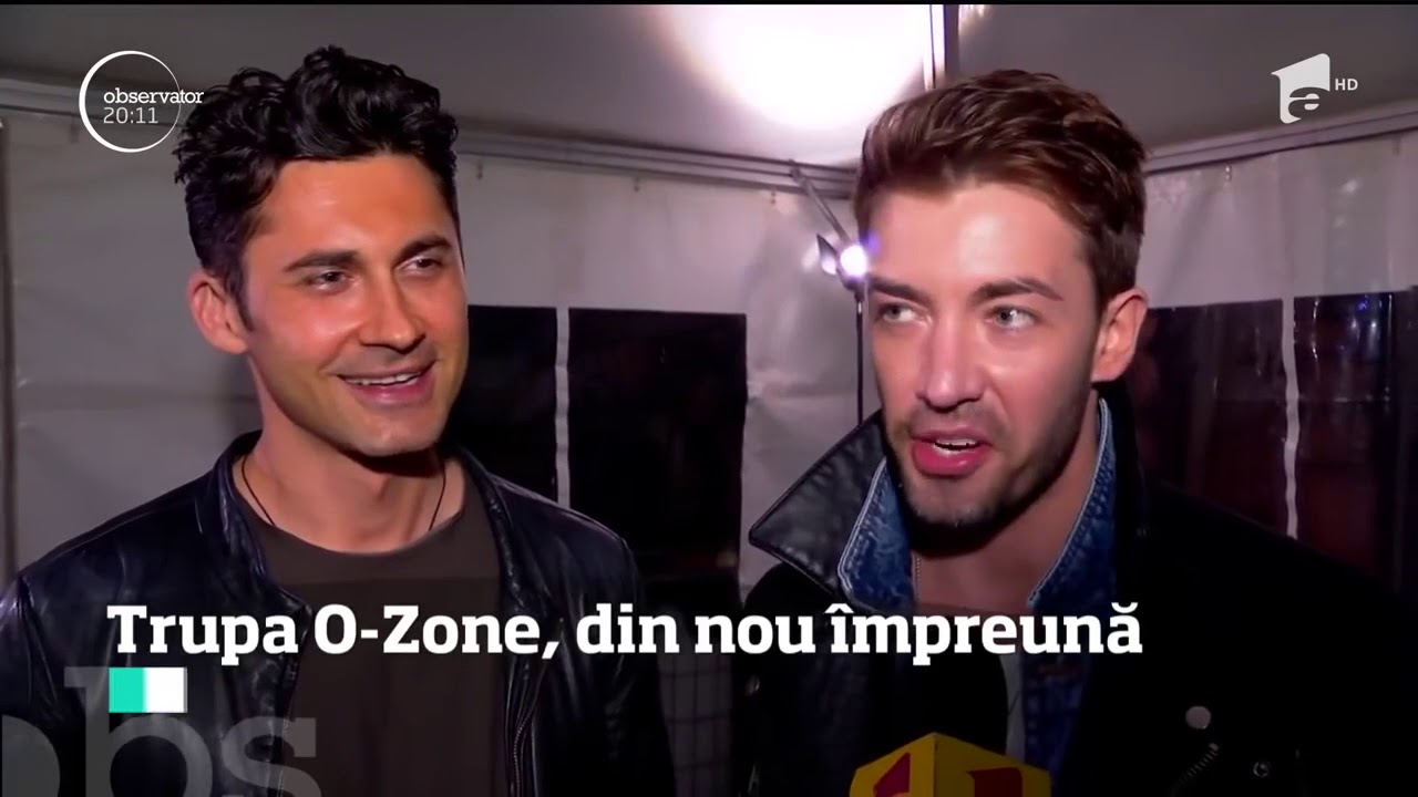 Спустя 12 лет группа "O-Zone" воссоединилась. Трое артистов сделали шоу ...