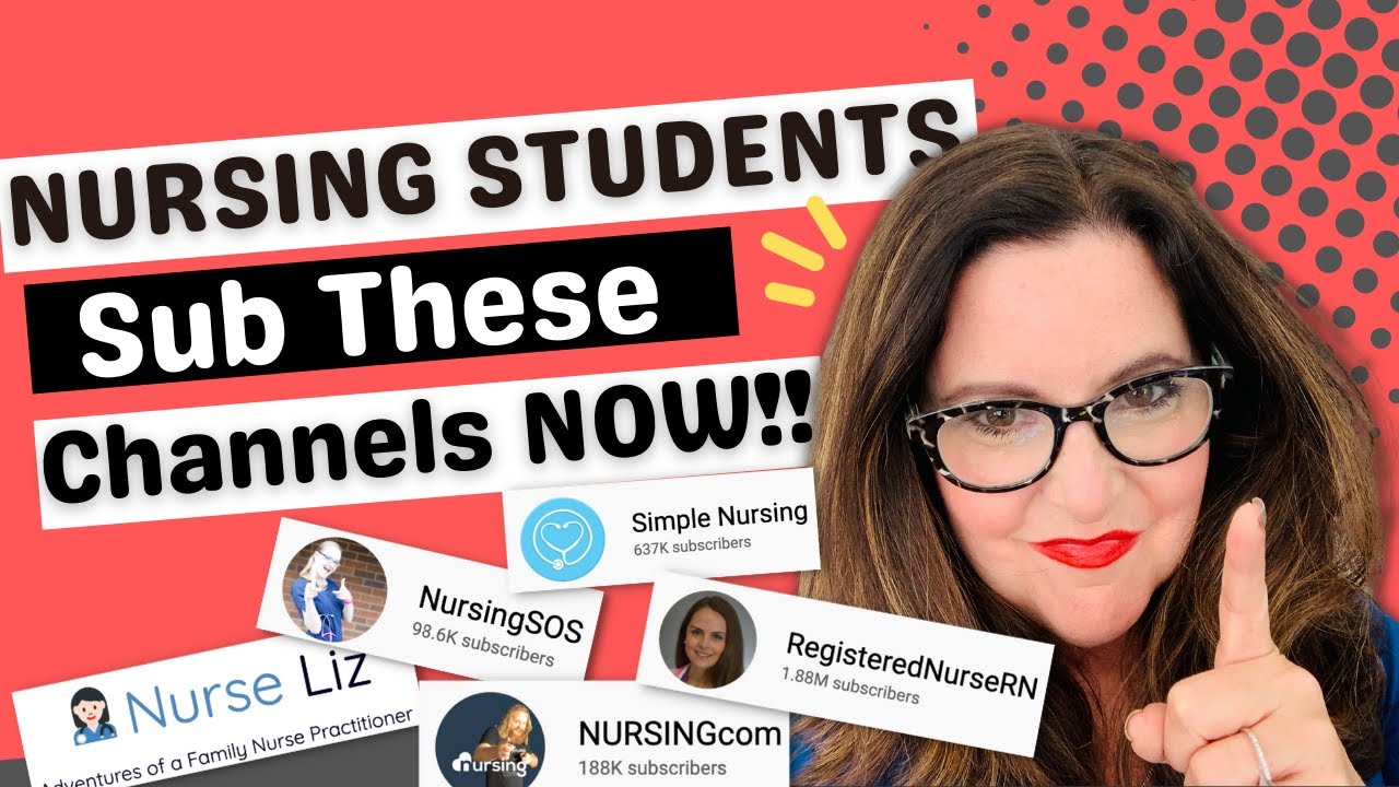 5 BEST YouTube CHANNELS FOR NURSING STUDENTS // 2022 - YouTube