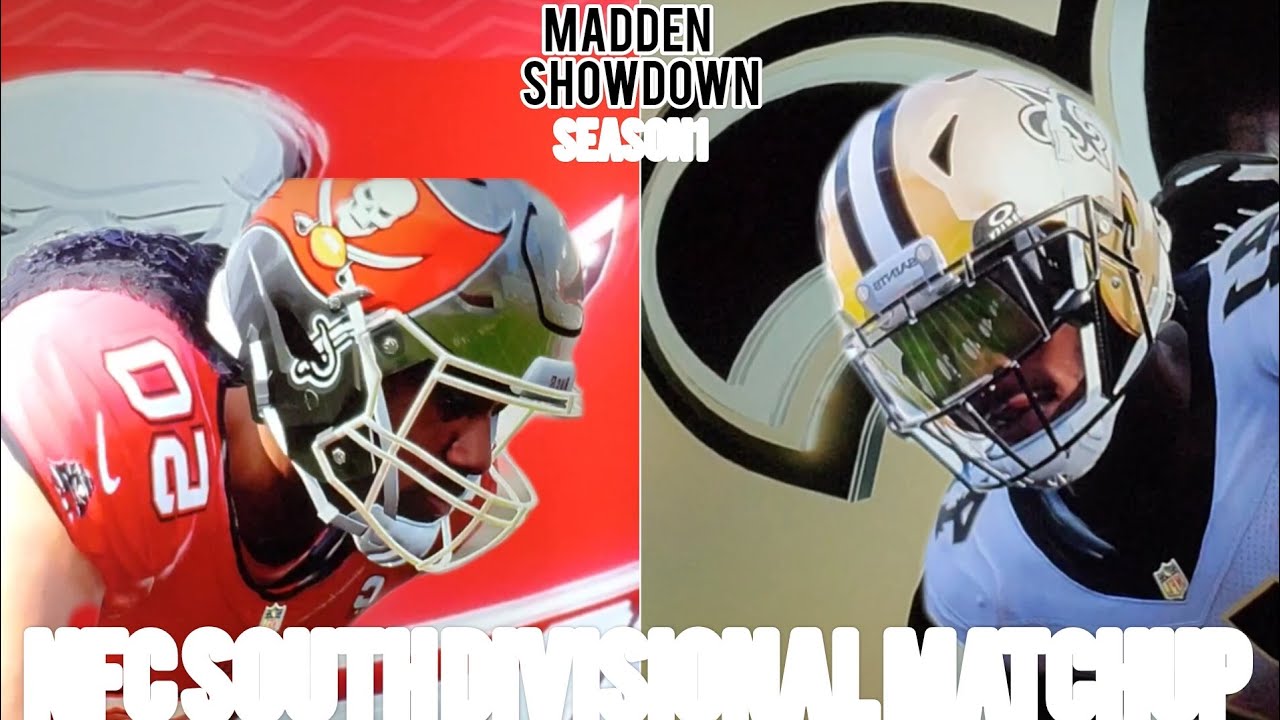 MADDEN SHOWDOWN SEASON 1. SAINTS @ BUCCANEERS. - YouTube