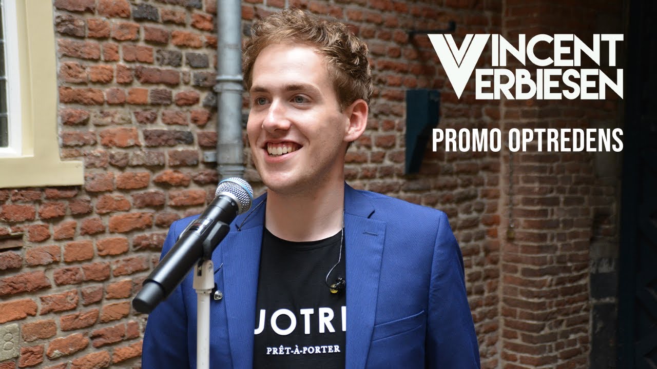 Promo optredens Vincent Verbiesen - YouTube