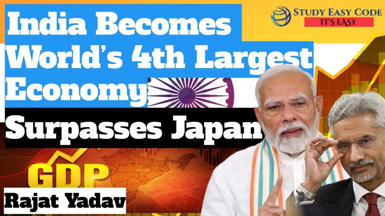India overtakes Japan to become 4th largest economy at $ 4 trillion ...