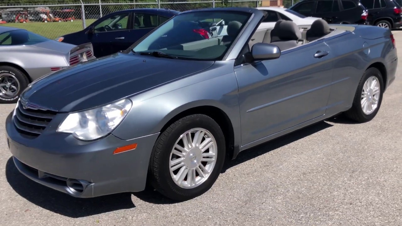 (2008 CHRYSLER SEBRING TOURING CONVERTIBLE) - YouTube