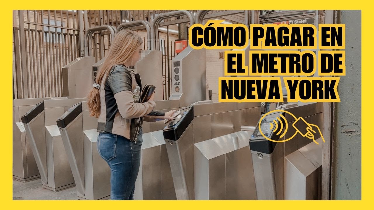 CÓMO FUNCIONA OMNY EN EL METRO DE NUEVA YORK. Tutorial con EJEMPLOS ...