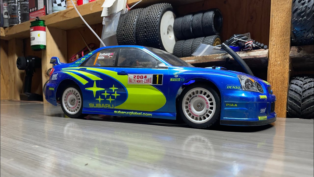 Tamiya TGS-R Nitro RC Car Gets Some Wheels !!! - YouTube
