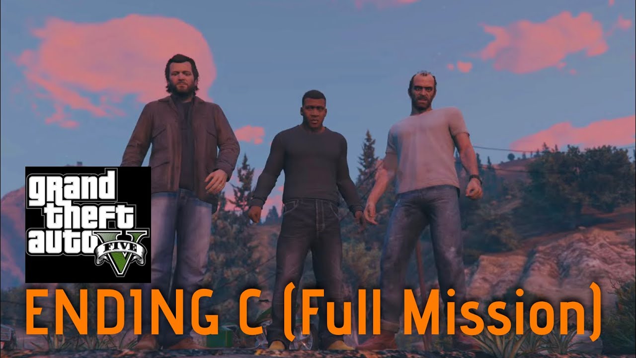 Gta 5 Mission#73 Ending C (Full Mission) 4k #ps5gameplay - YouTube