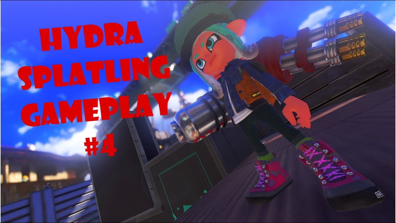 Hydra Splatling Gameplay #4 - Splatoon 3 | Anarchy Battle (Tower ...