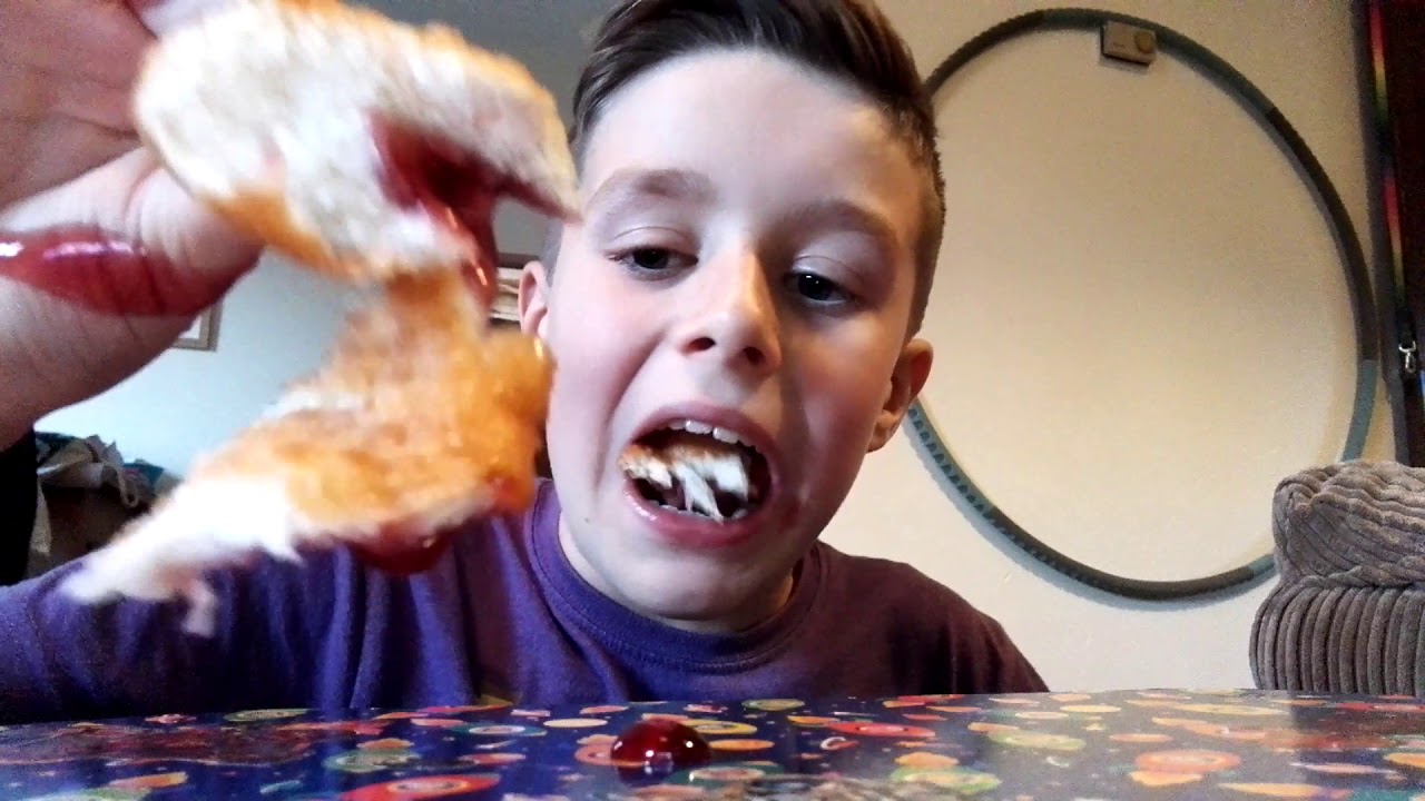 The donut challenge. - YouTube